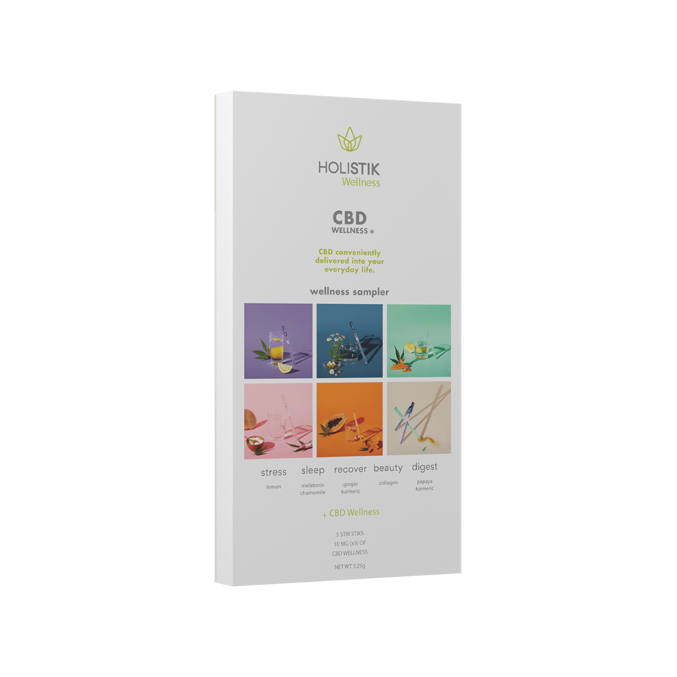Buy HOLISTIK Wellness CBD Drink Mixes - Sampler Pack – Green Bee Life