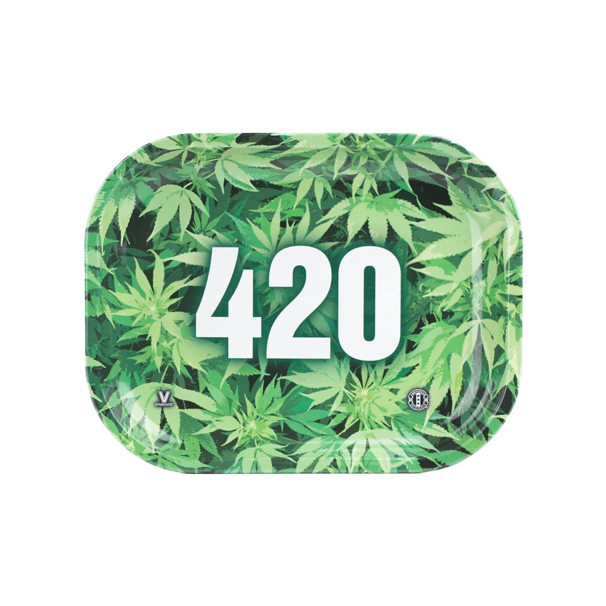 420 Green Metal Rollin' Tray - Durable & Bold | V Syndicate – Green Bee ...