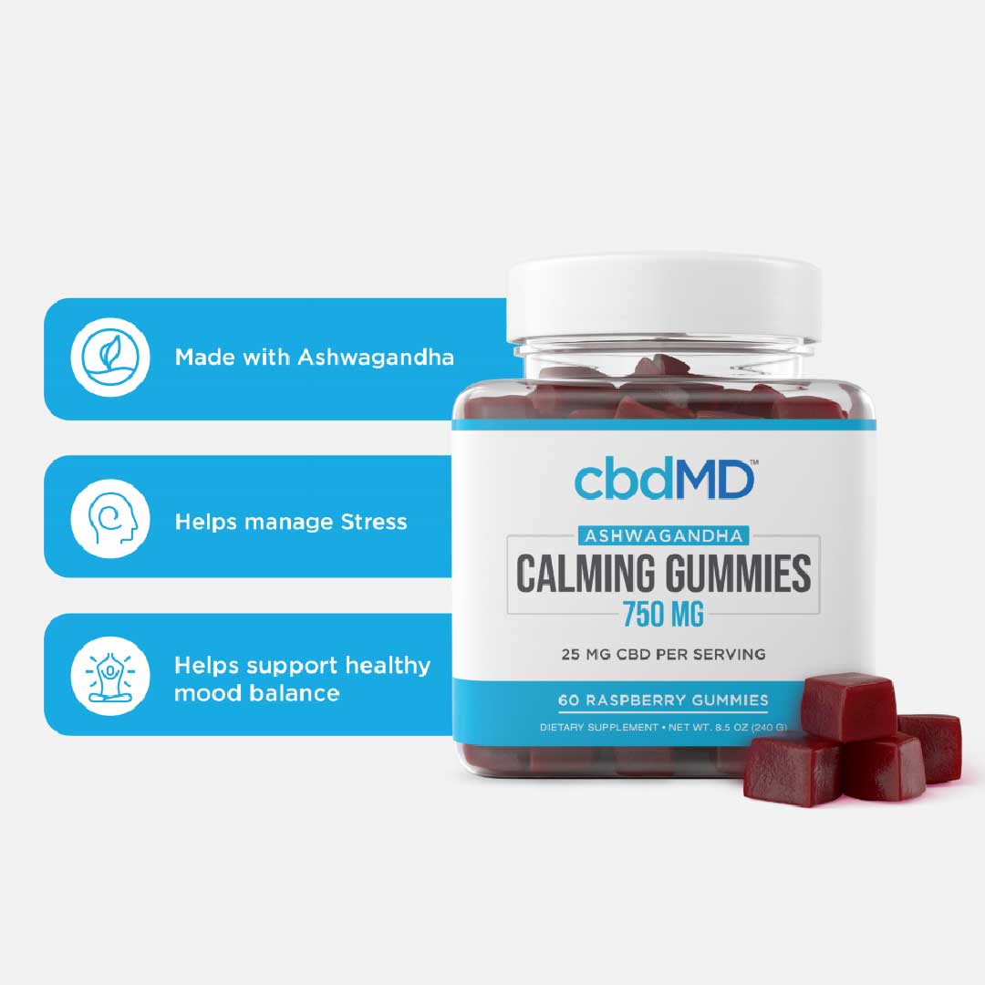 Buy cbdMD Calming CBD Gummies - 60ct – Green Bee Life